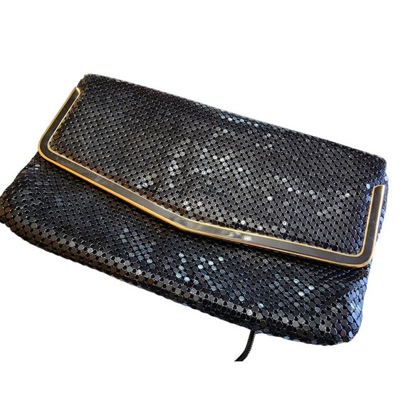 Vintage | Bags | Vintage Whiting Davis Style Mesh Envelope 8s Bag A965 ...